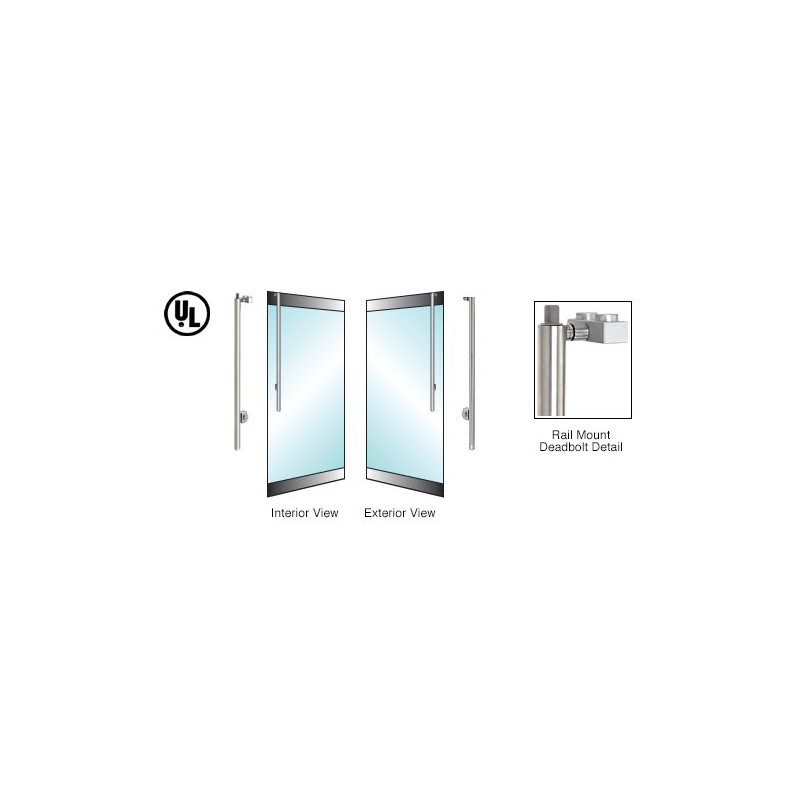 Buy 3DR170JS6RKBS CRL-Blumcraft Brushed Stainless Left Hand Rail Mount ...