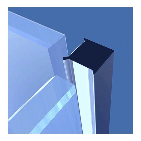 Acheter EZC112S CRL Clear Glass Partition 90 Degree Solid Infill Corner ...