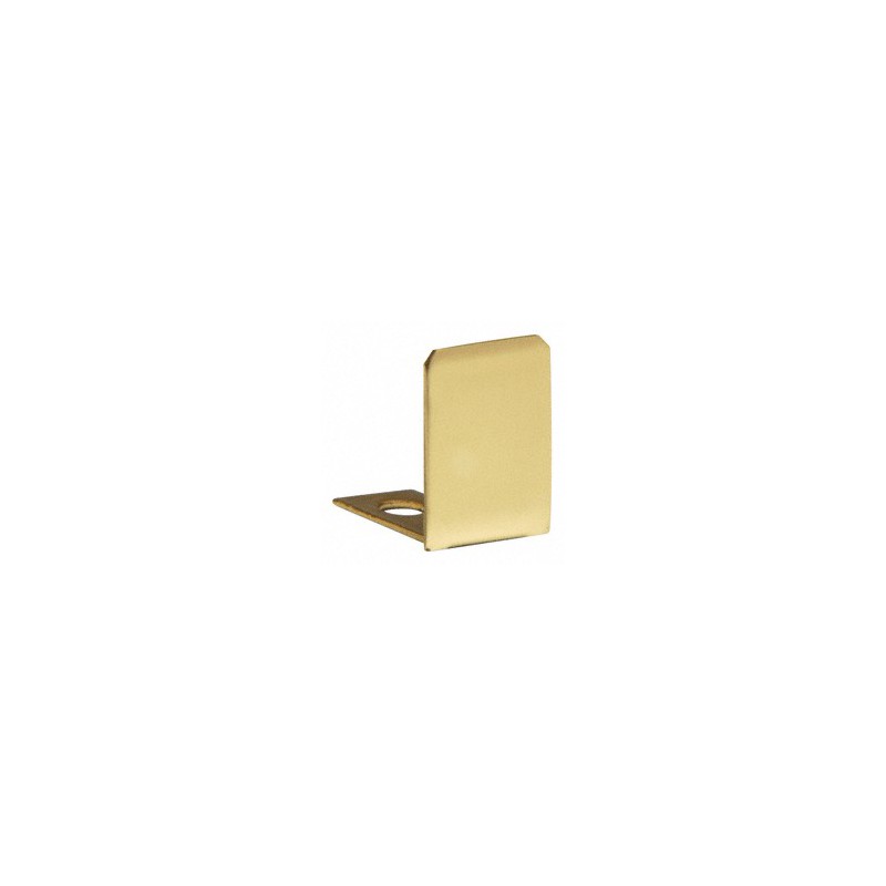 Buy SDCEC12BR CRL Polished Brass End Cap for 1/2" Deep U-Channel