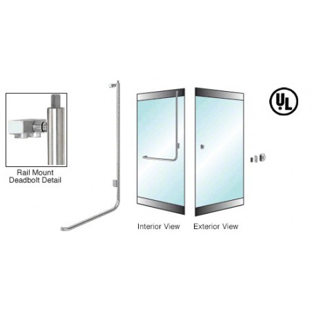 Buy DB100Z3RPBS CRL-Blumcraft Brushed Stainless Right Hand Reverse Rail ...