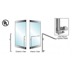LHR Rail Mount Egress Handles