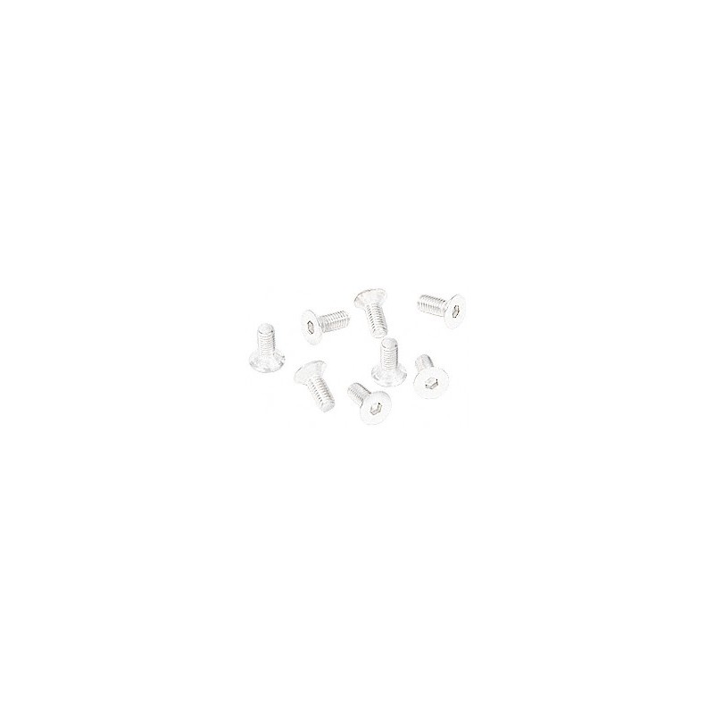 Buy A612W CRL White 6 mm x 12 mm Cover Plate Flat Allen Head Screws