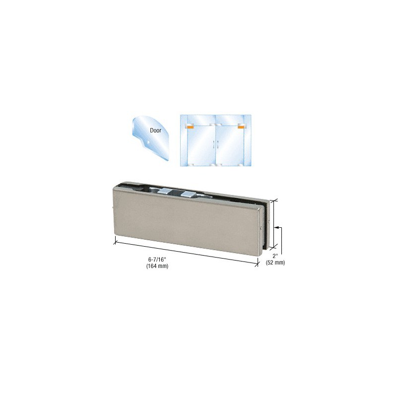 Buy PH20CBS CRL Brushed Stainless Adjustable North American Top Door ...